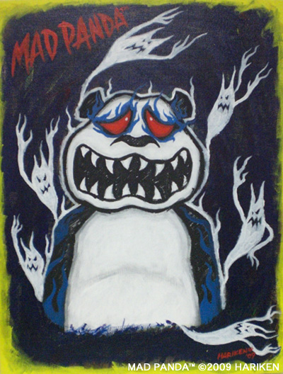 L.A.展示＜INTO THE DARKNESS＞: 【HARIKEN / MAD PANDA FACTORY Official News Blog】